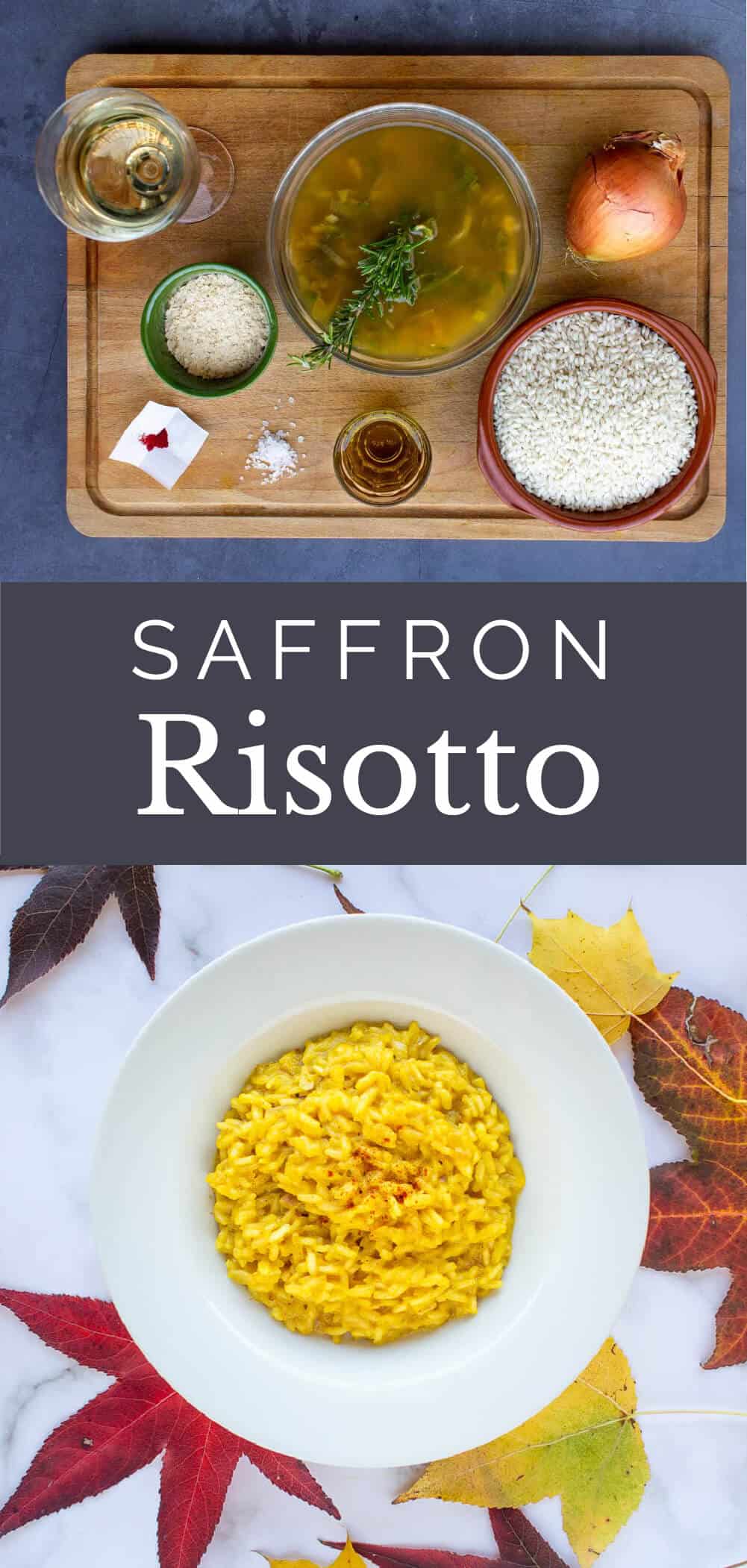 Saffron Risotto | Our Plant Based World