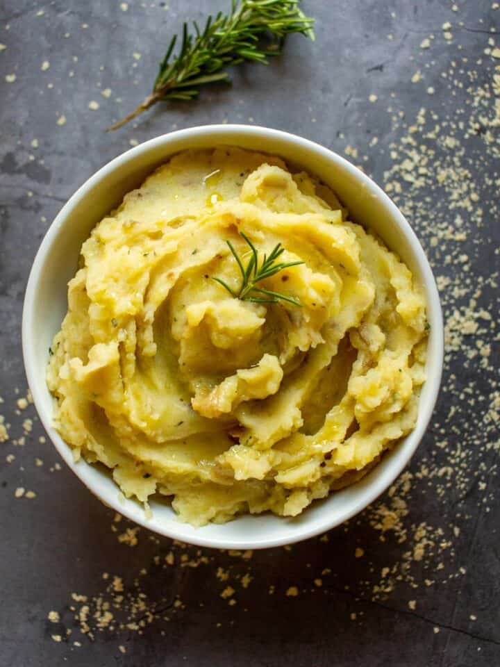 Truffle Mashed Potatoes | Our Plant-Based World