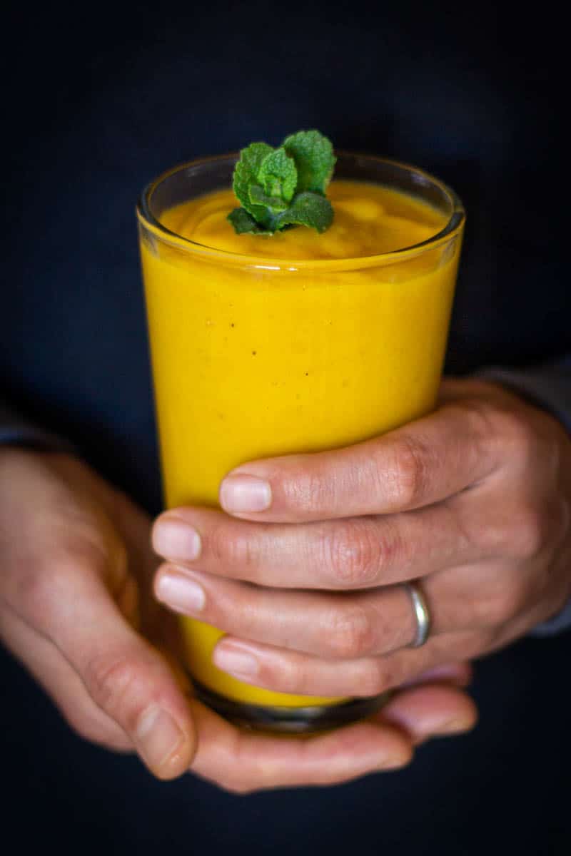 Best Mango Smoothie • Our Plant-Based World