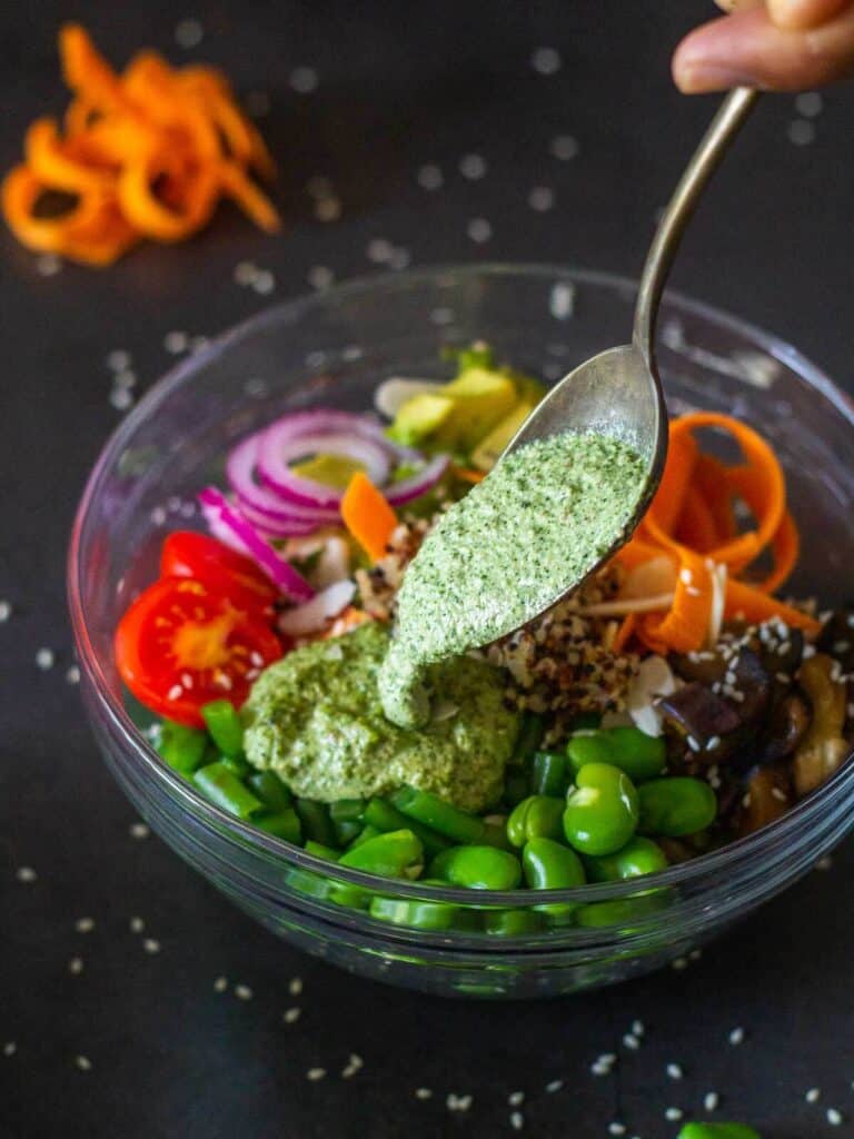 Vegan Quinoa Poke Bowl | Our Plant-Based World