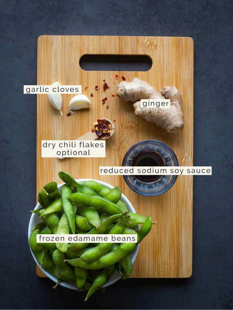 Garlic Edamame Recipe | Our Plant-Based World