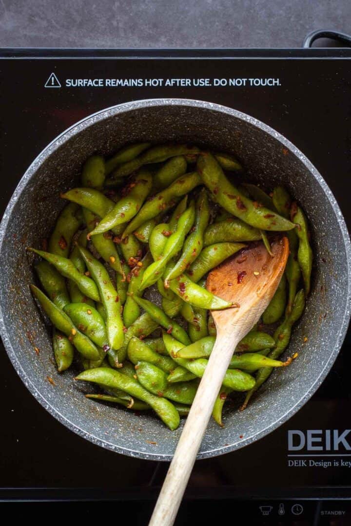 Garlic Edamame Recipe | Our Plant-Based World