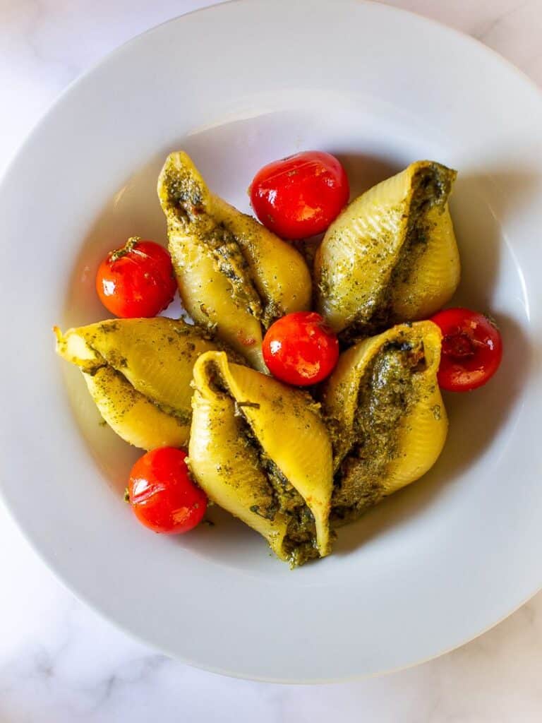 Vegan Stuffed Shells Pasta (Protein-rich) | Our Plant-Based World