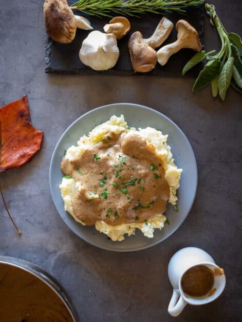 Plant-based Mashed Potatoes with Almond Milk