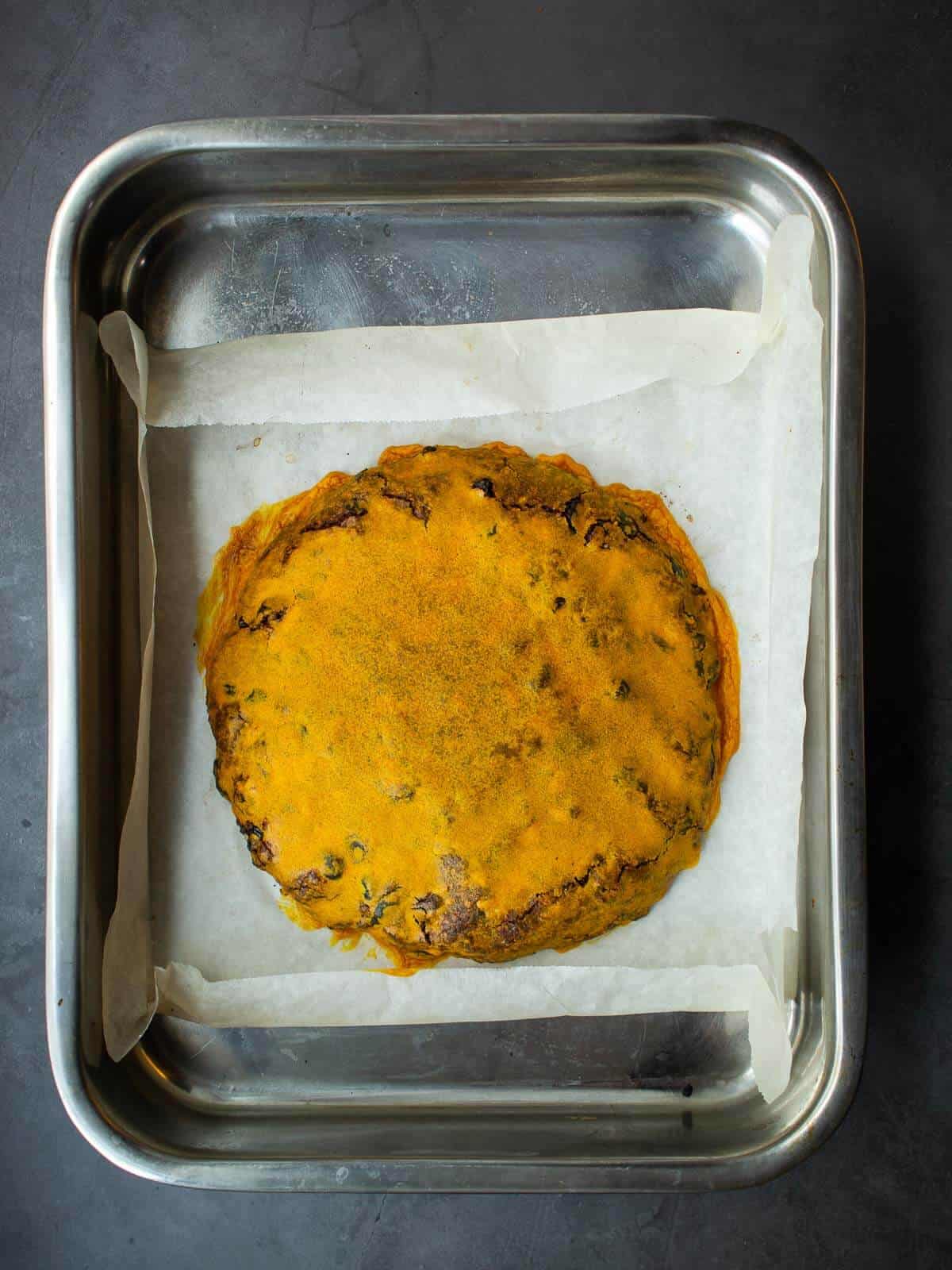 Pangiallo Romano (Roman Christmas Cake) | Our Plant-Based World