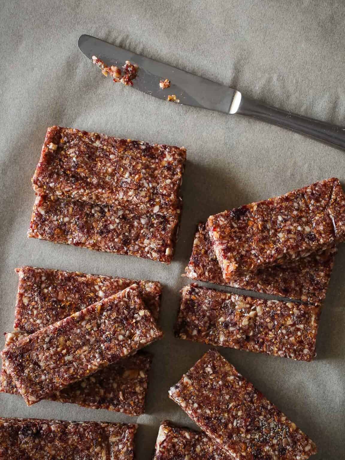 Healthy Fig Bars Recipe (Gluten-Free, 5-ingredient, No-Bake)