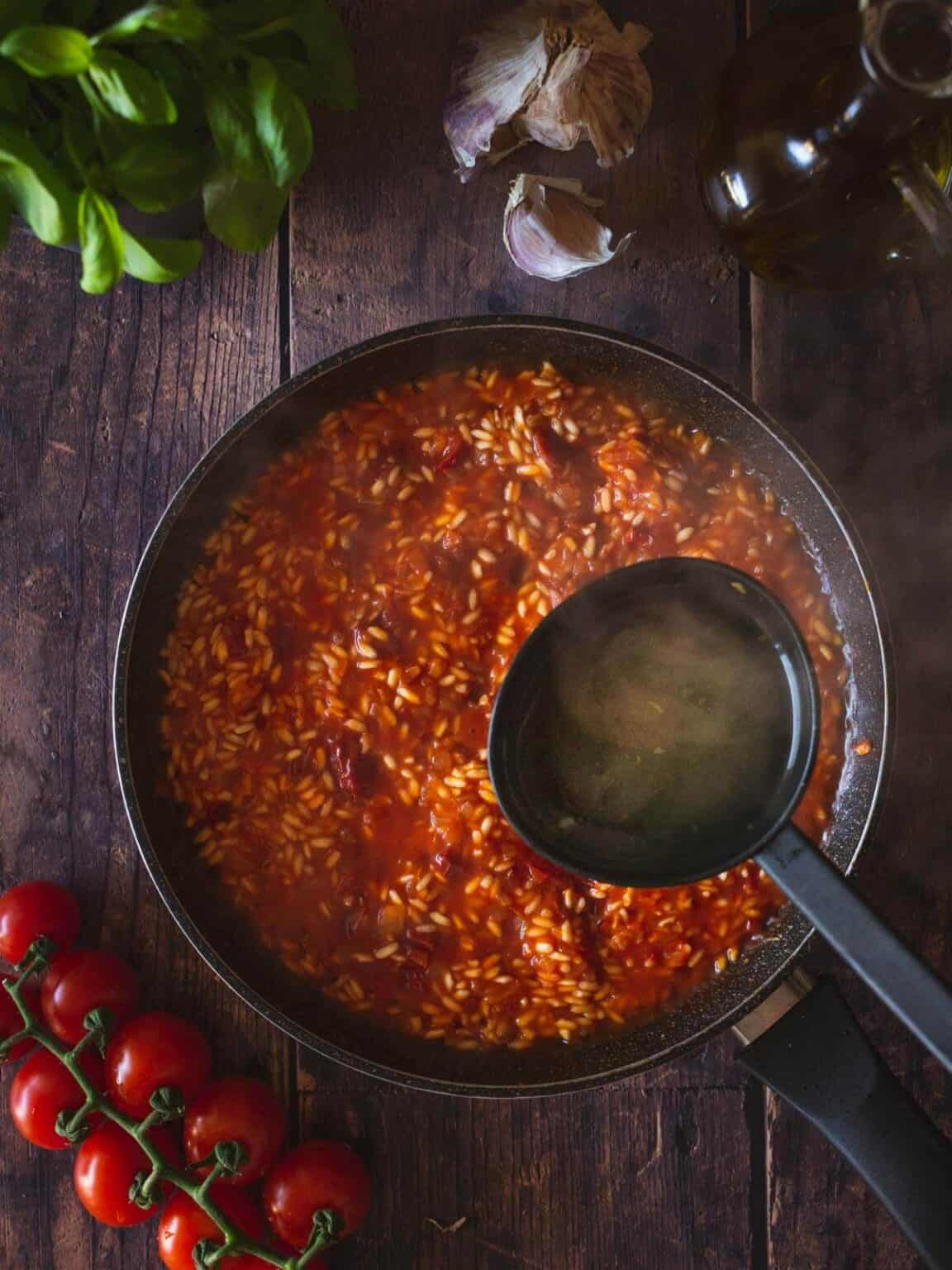 Creamy Sun-dried Tomato Risotto Recipe | Our Plant-Based World