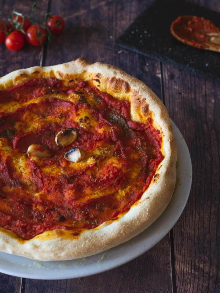 Marinara Pizza Recipe | Our Plant-Based World