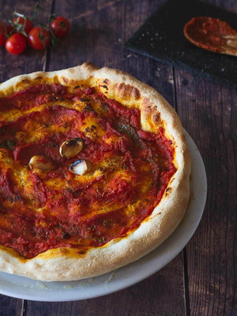 Marinara Pizza Recipe | Our Plant-Based World