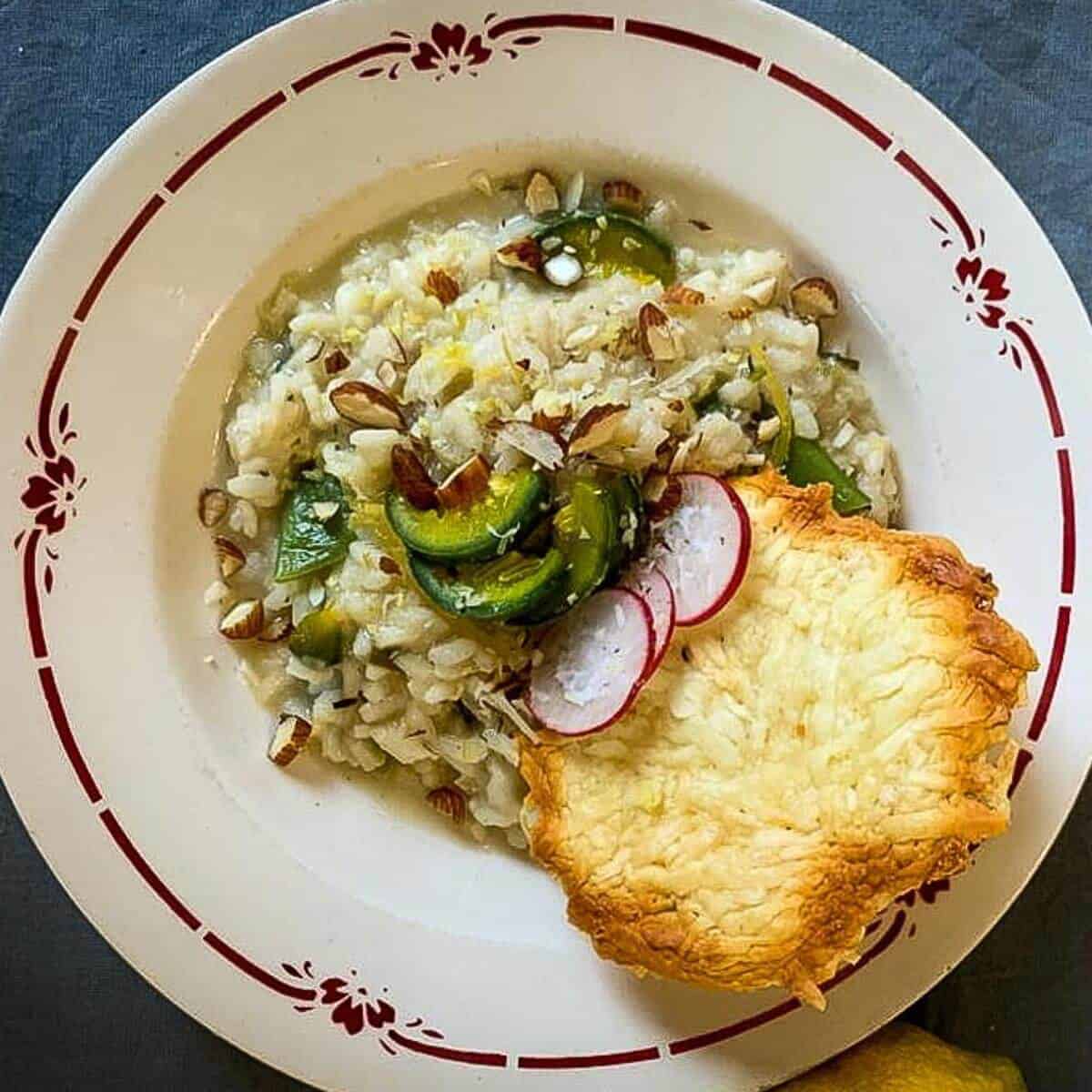 Lemony Winter Risotto • Our Plant-Based World