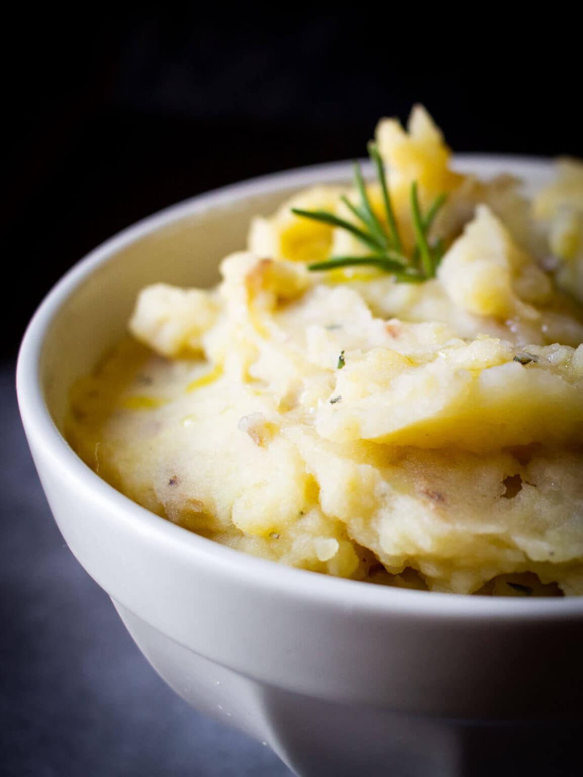 Truffle Mashed Potatoes | Our Plant-Based World