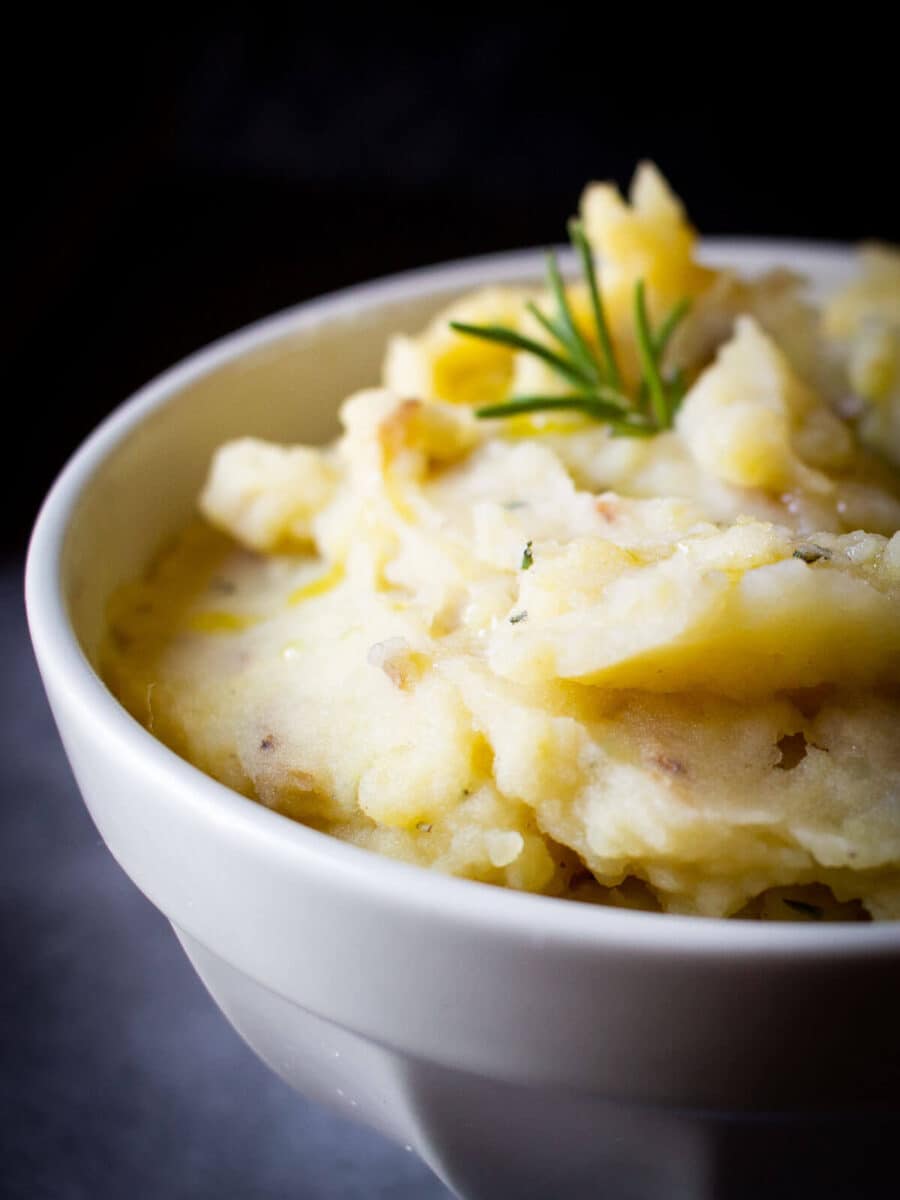 Truffle Mashed Potatoes | Our Plant-Based World