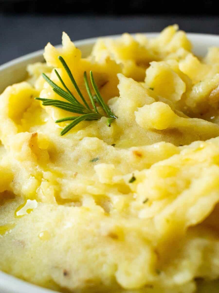 Truffle Mashed Potatoes | Our Plant-Based World