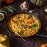 Creamy Vegan Roasted Pumpkin Risotto | Our Plant-Based World