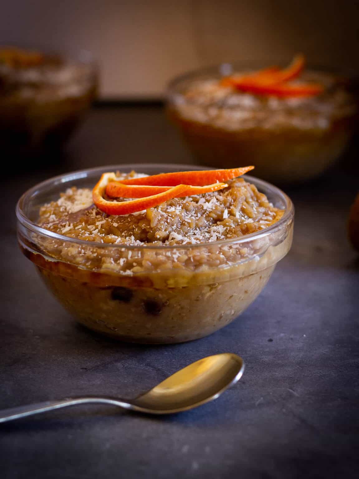 Creamy Cardamom Rice Pudding | Our Plant-Based World