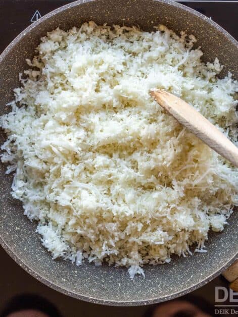 How Do You Make Cauliflower Rice | Our Plant-Based World