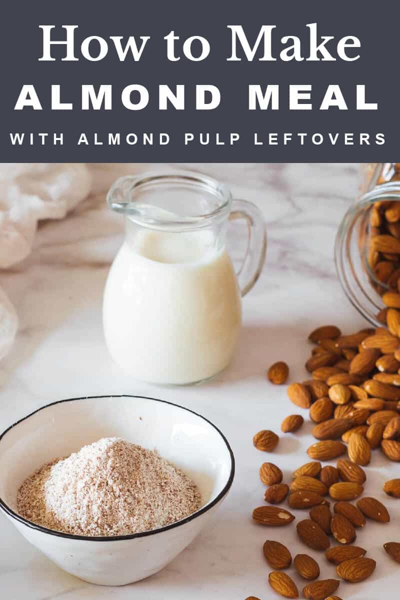 Almond Pulp Recipes + Making Almond Meal | Our Plant-Based World