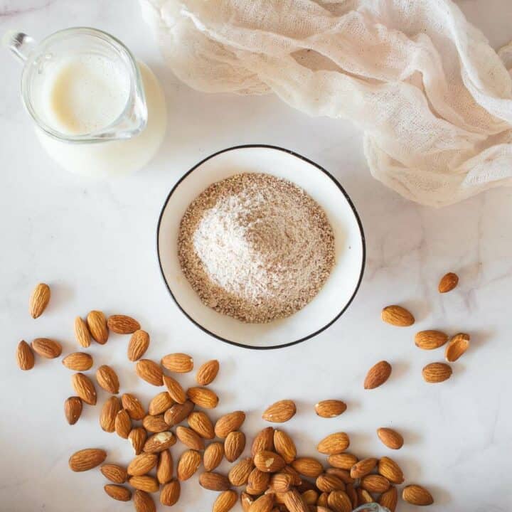 Almond Pulp Recipes + Making Almond Meal | Our Plant-Based World