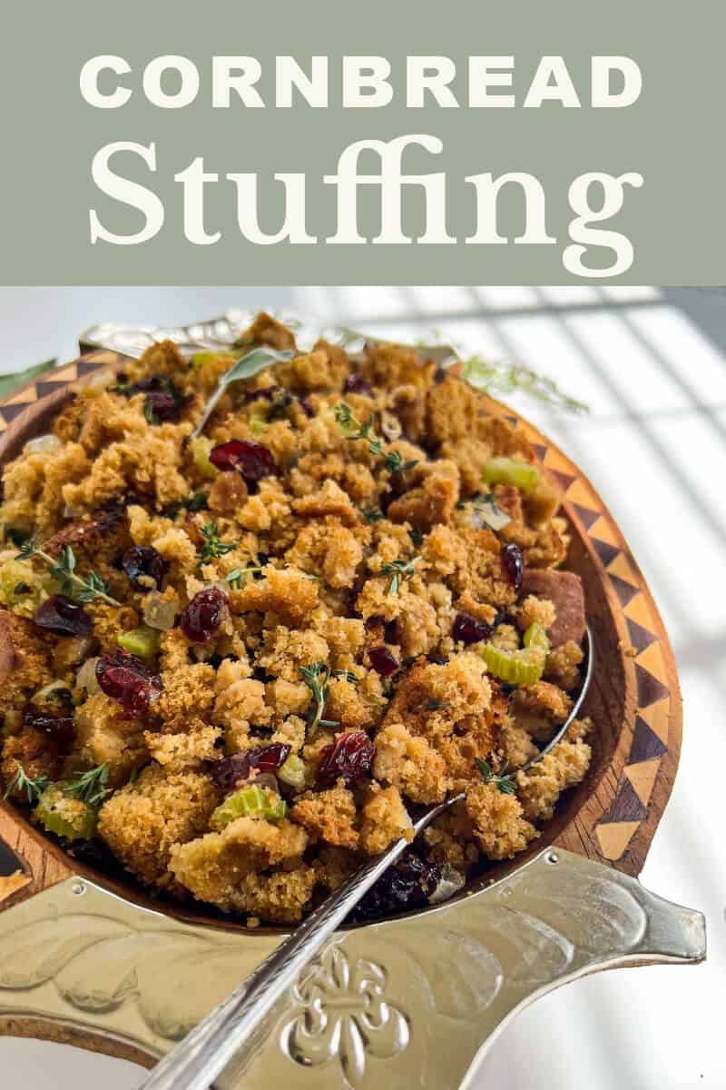 Vegan Cornbread Stuffing | Our Plant-Based World