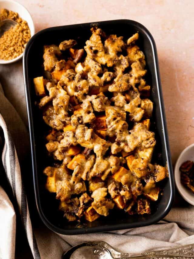 Sweet Potato Crunch Casserole