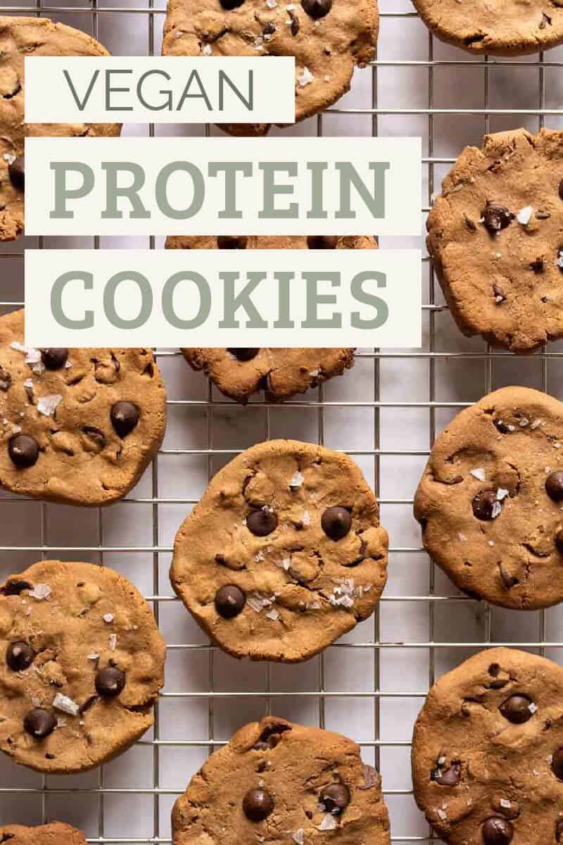 Vegan Protein Cookies Recipe (4 Ingredients + Gluten-Free)