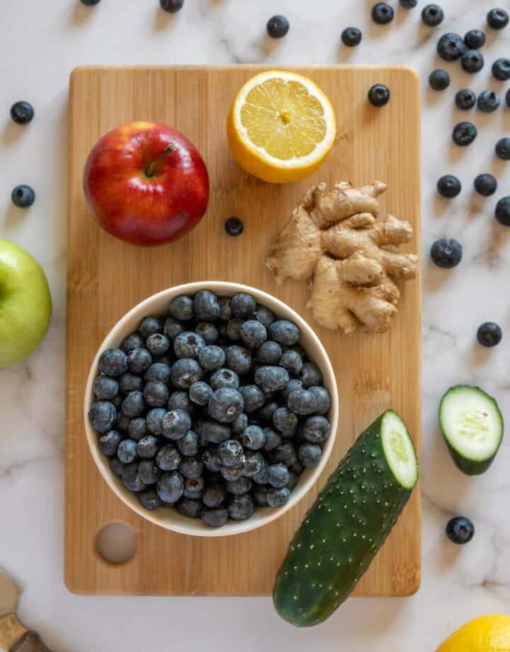 Organic Blueberry Juicer Recipe and Benefits