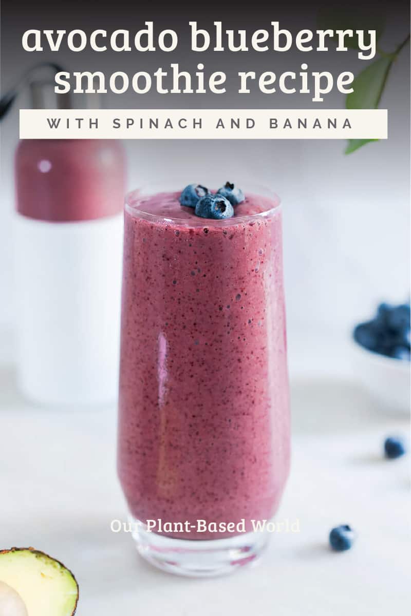 Avocado Blueberry Smoothie