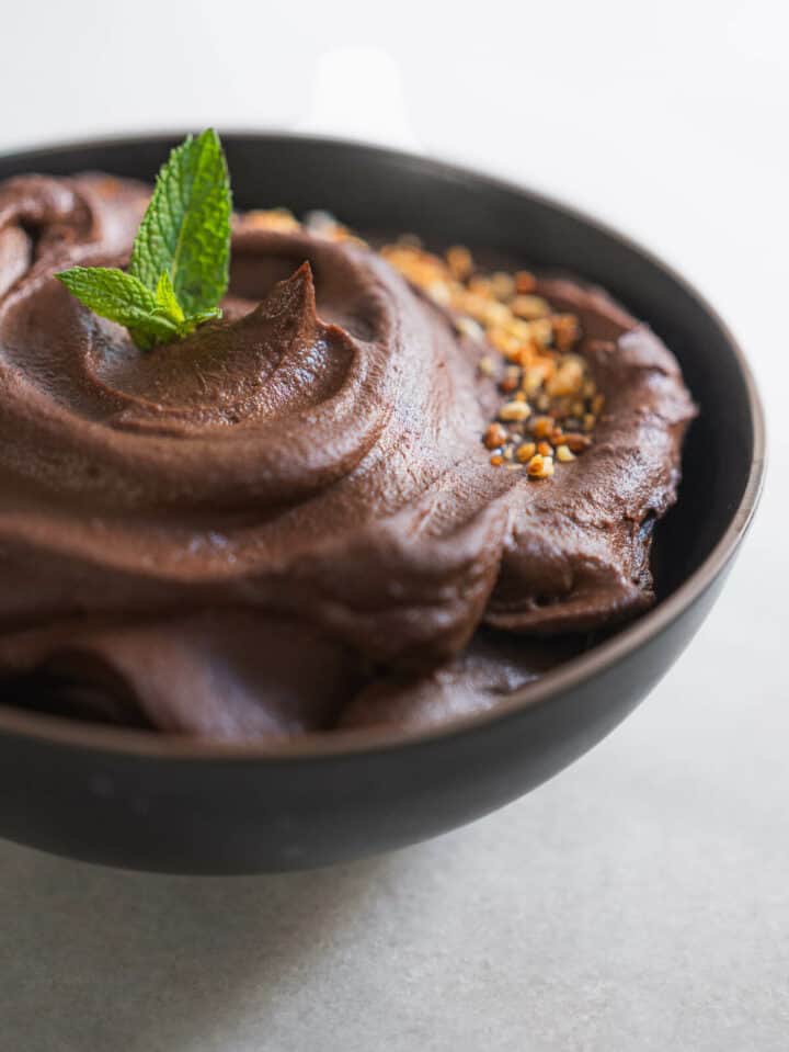 Dark Chocolate Hummus (Dessert Hummus)