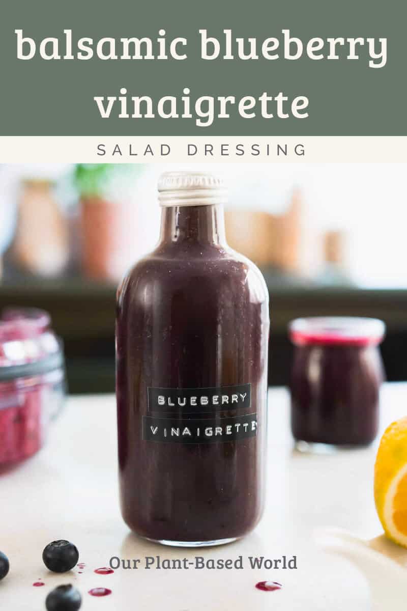 Easy Balsamic Blueberry Vinaigrette