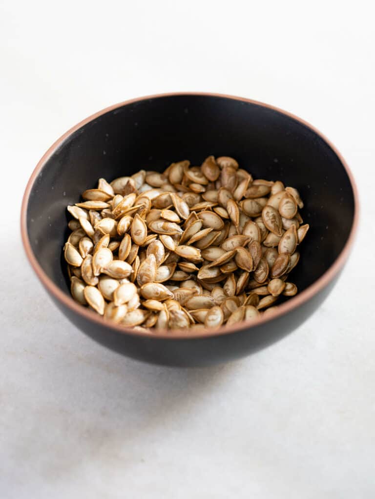 Crispy Roasted Squash Seeds (Oven and Air Fryer Methods)