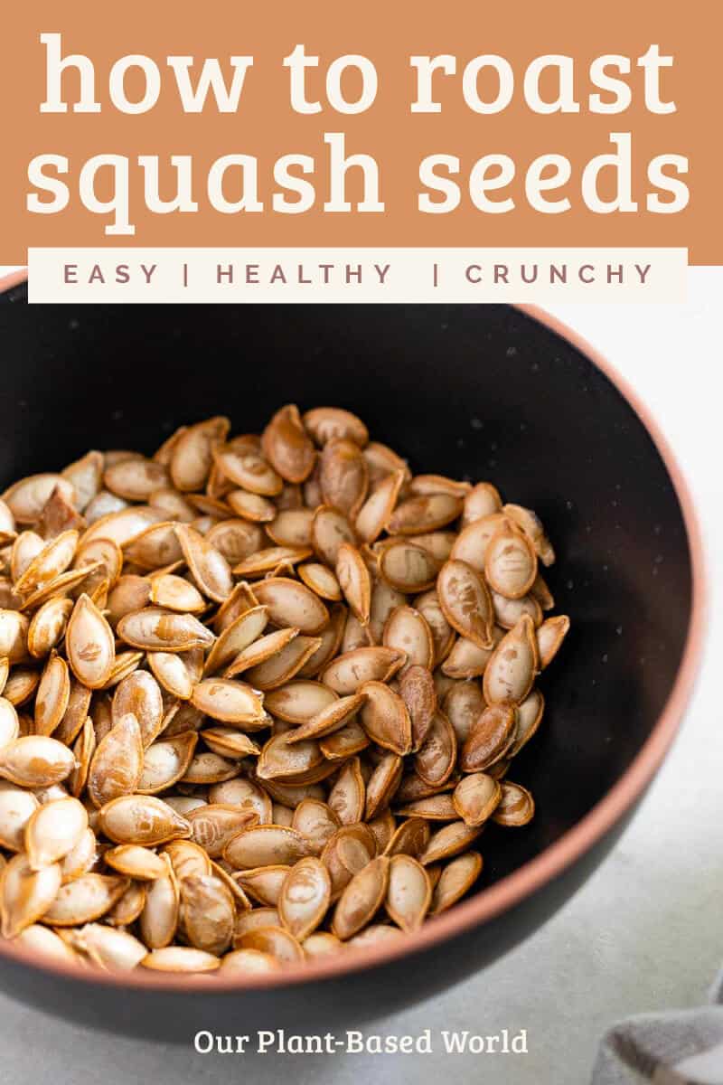 Crispy Roasted Squash Seeds (Oven and Air Fryer Methods)