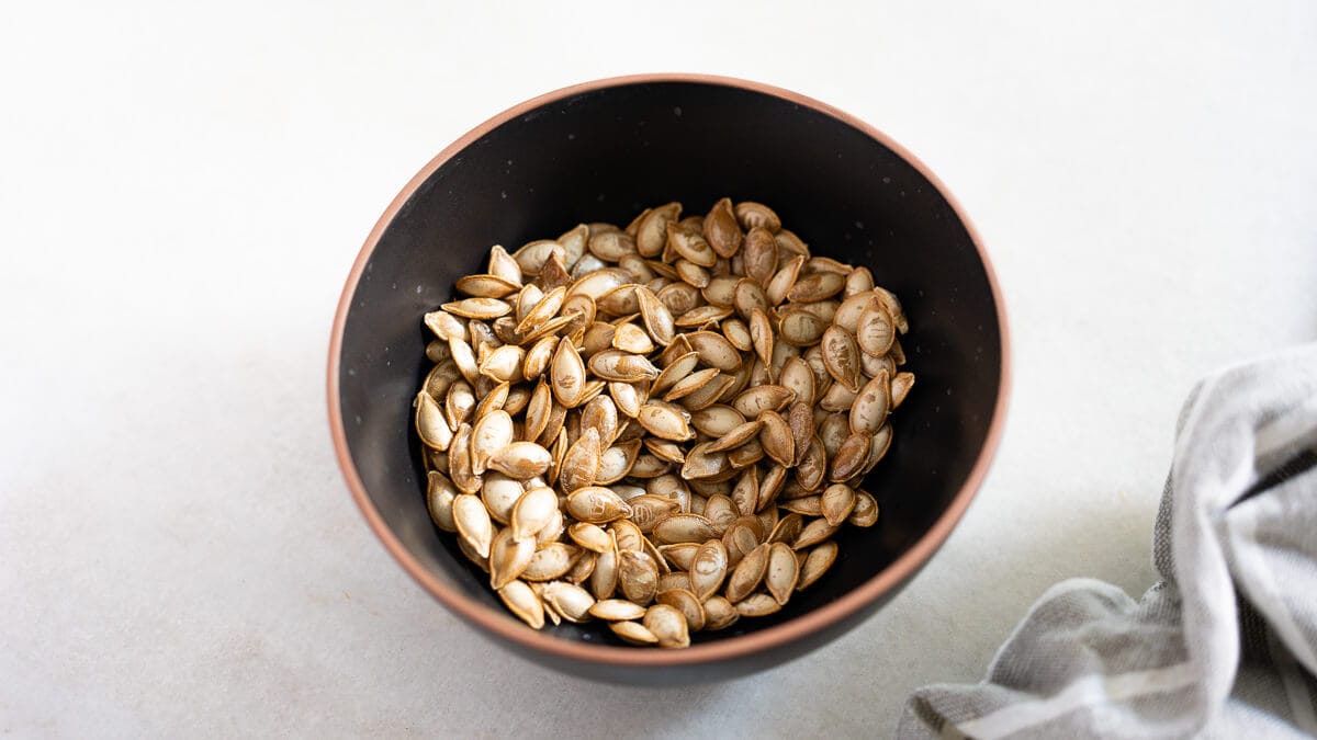 Crispy Roasted Squash Seeds (Oven and Air Fryer Methods)