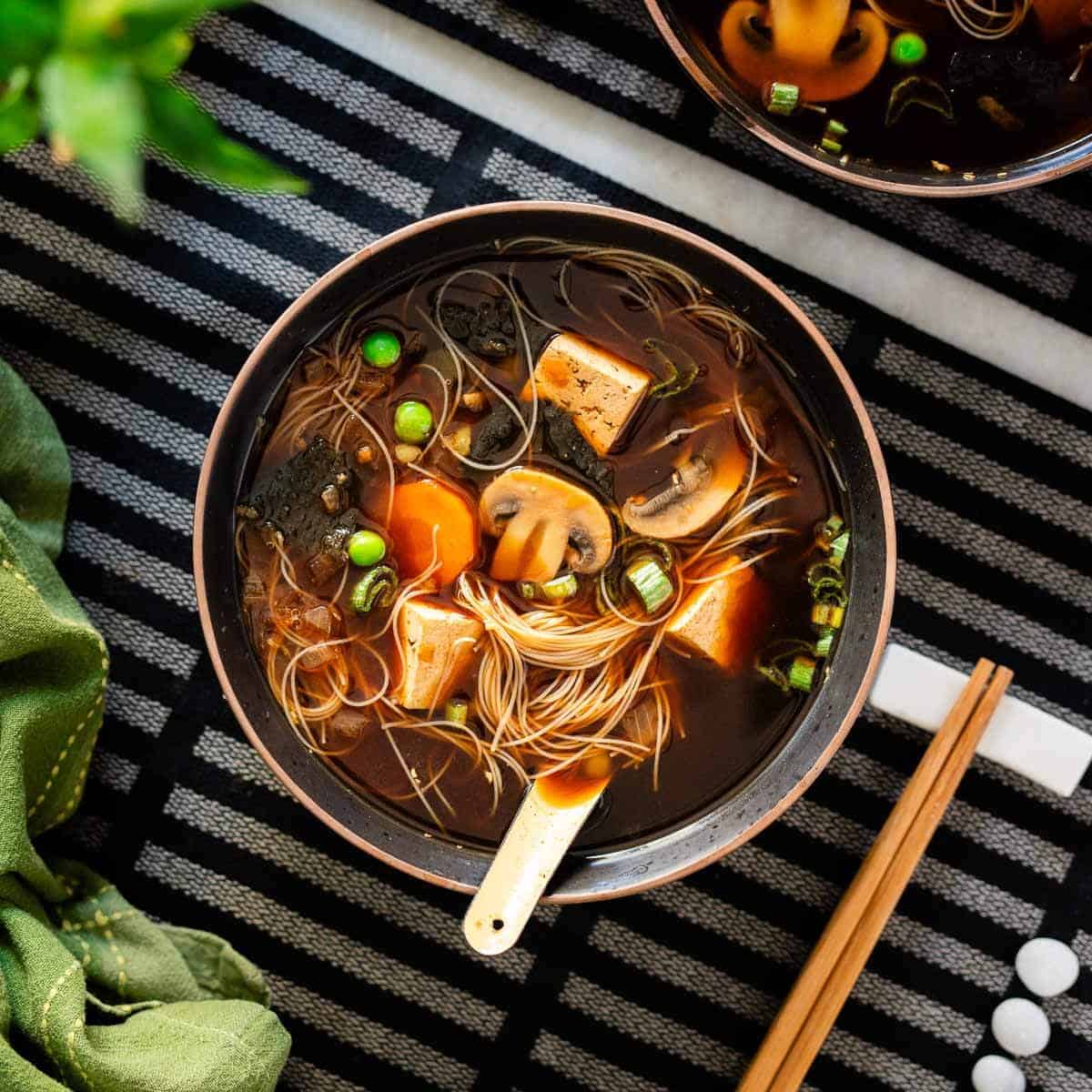 Mushroom Miso Soup