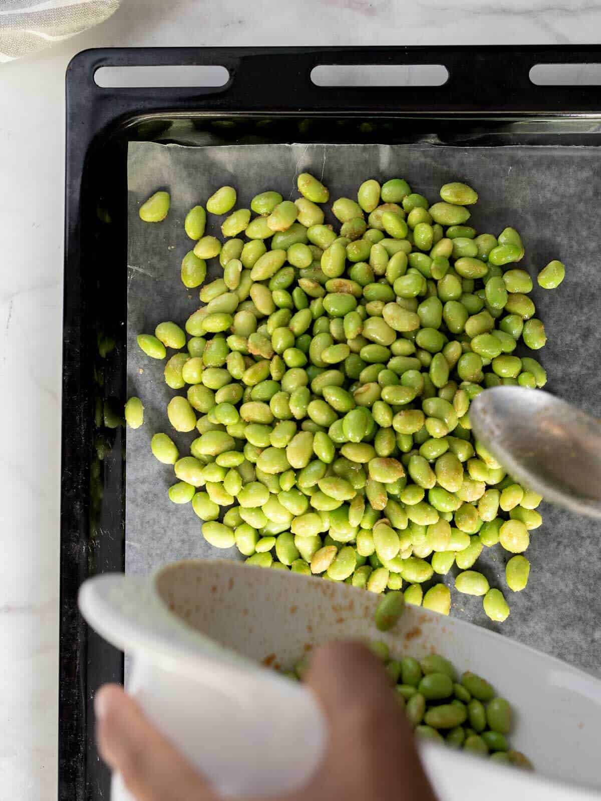 Roasted Edamame | Our Plant-Based World