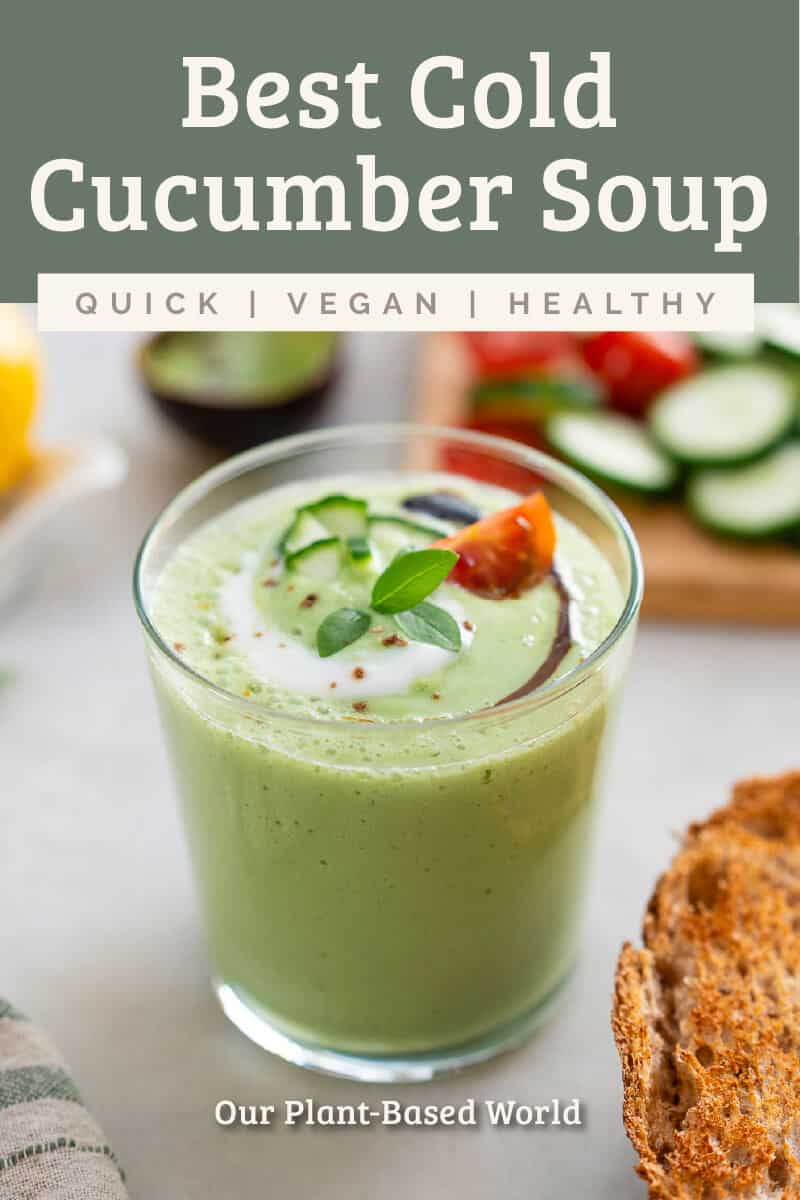 Creamy Cold Cucumber Soup