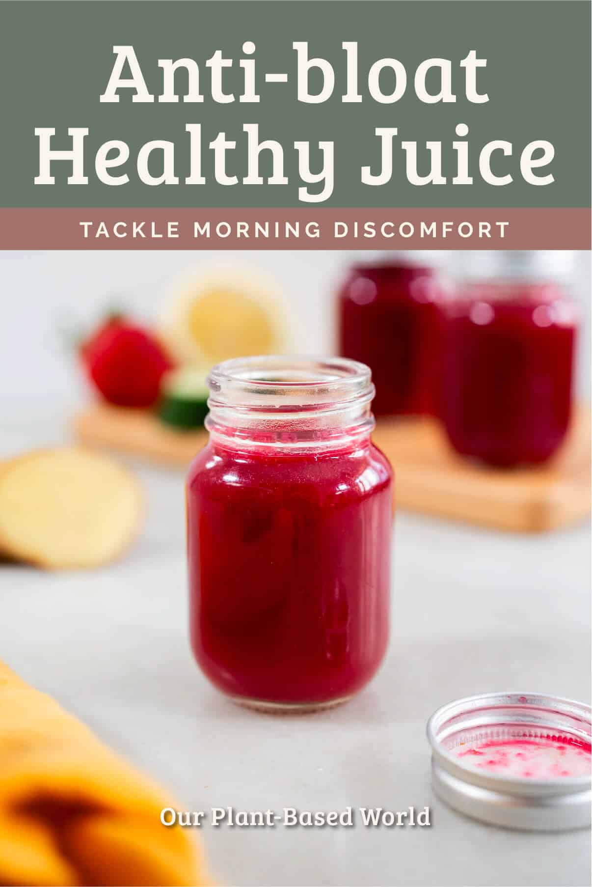 Juice for Bloating Relief Shots
